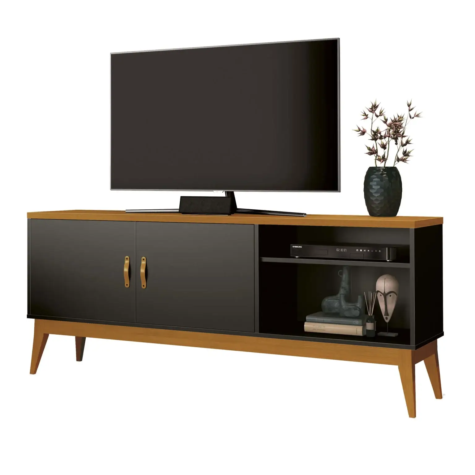 Rack para Tv Até 60 Polegadas 2 Portas Star EDN Móveis