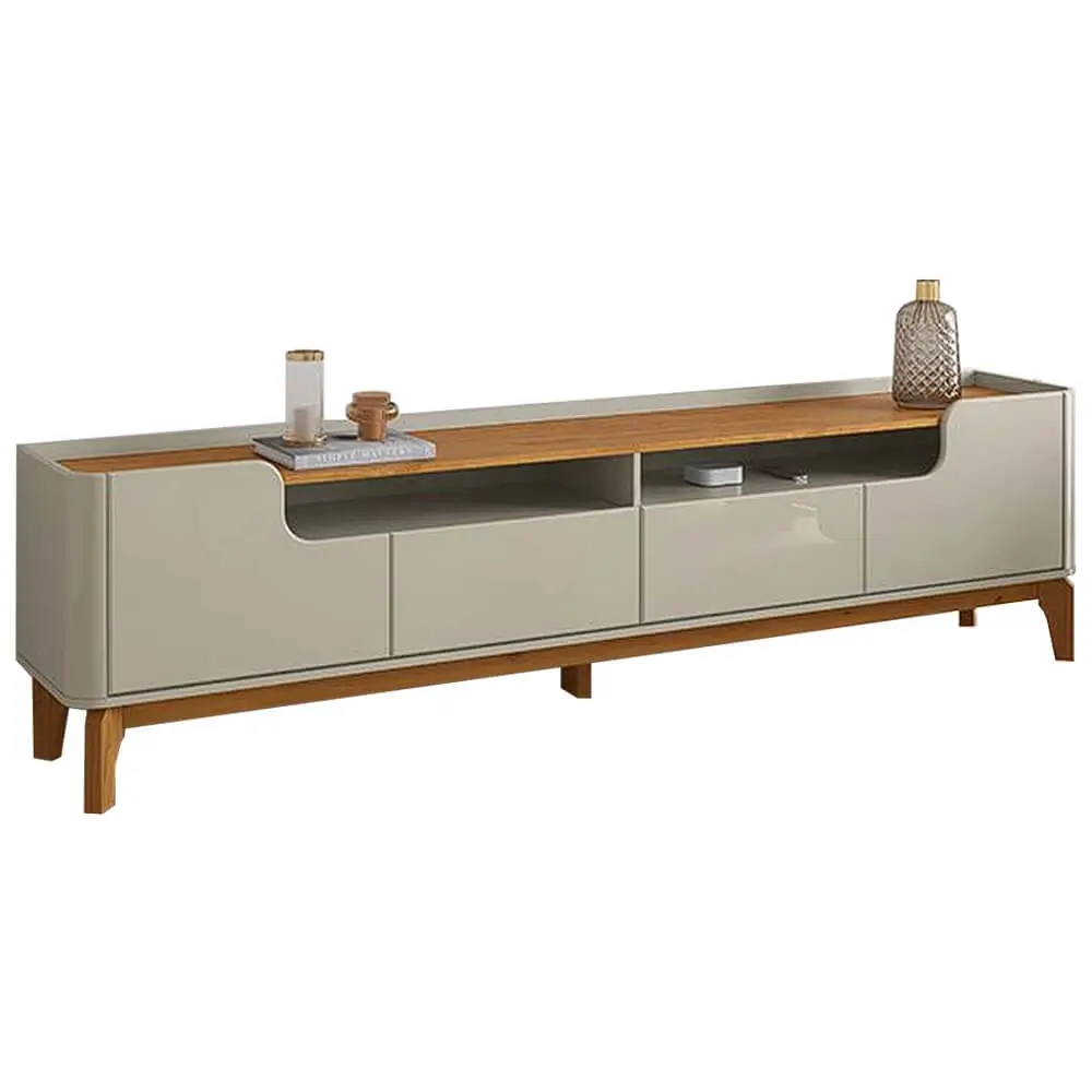 Rack Flip 220cm 4 Portas para TV até 75 Polegadas Patrimar