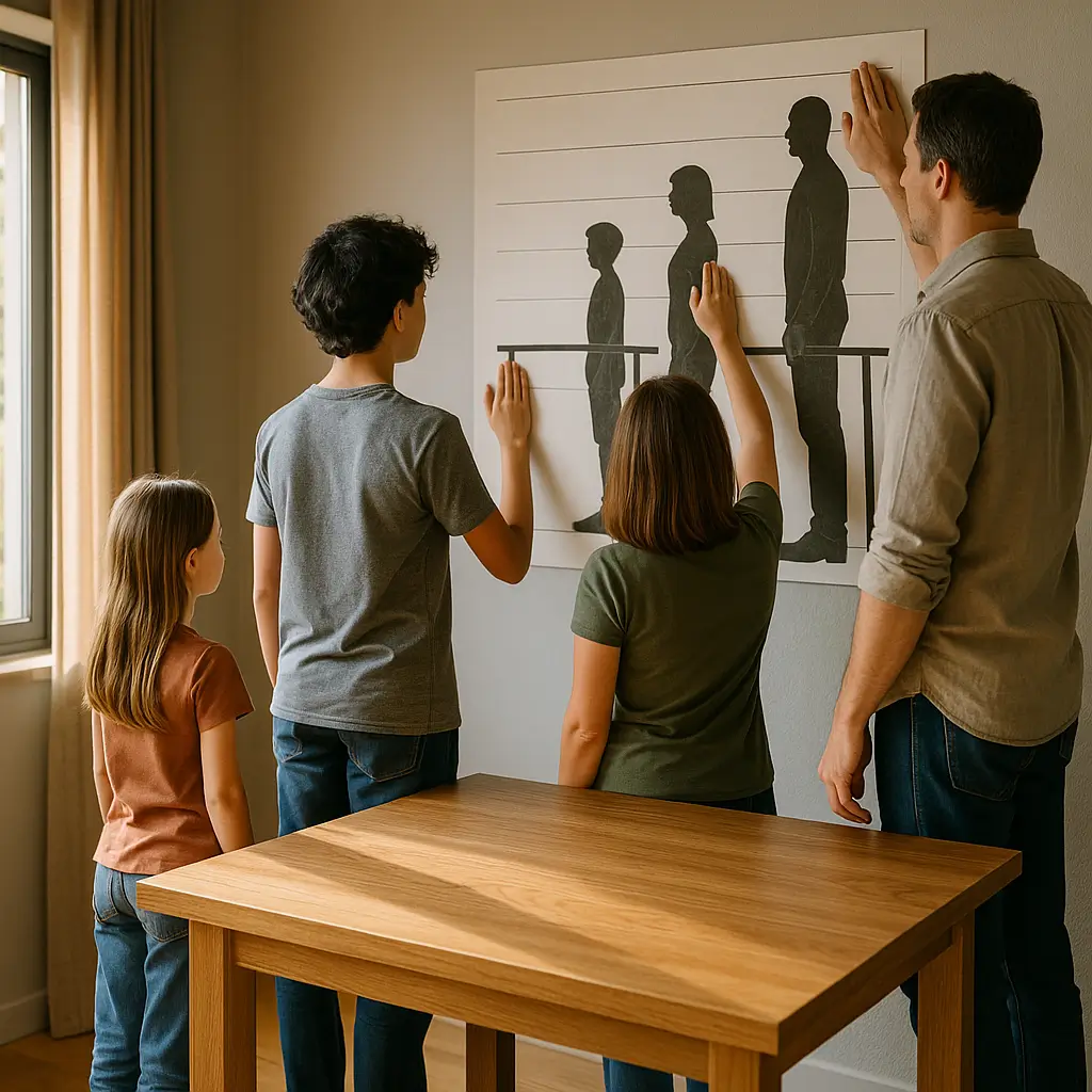 Altura ideal da mesa de jantar: tabela por estatura